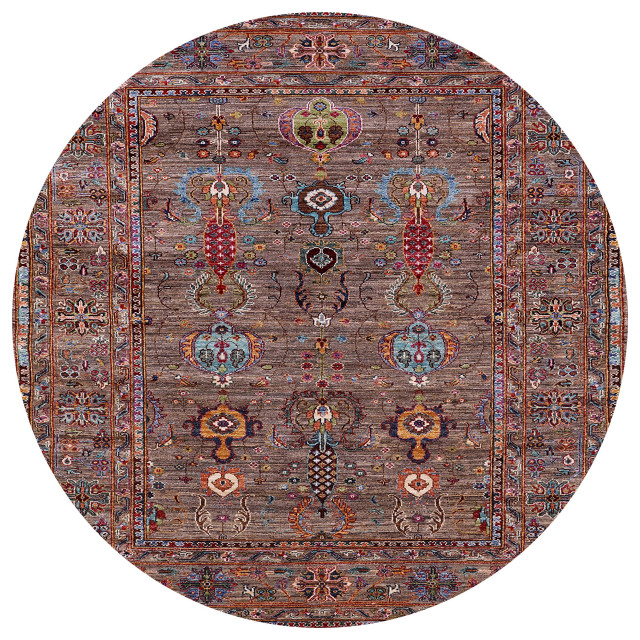 Ahgly Company Indoor Rectangle Mid-Century Modern Area Rugs, 5' x 7', 5 ...