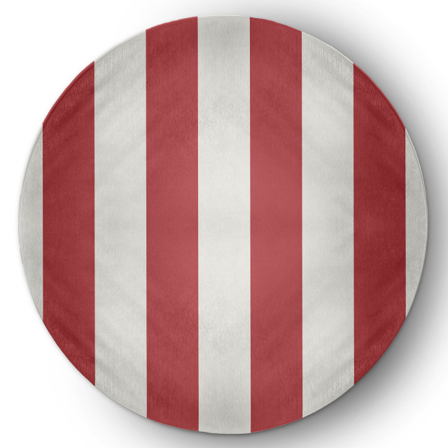 2' x 3' Graduated Stripe Indoor/Outdoor Rug, Dusty Smoke, 5' Round ...