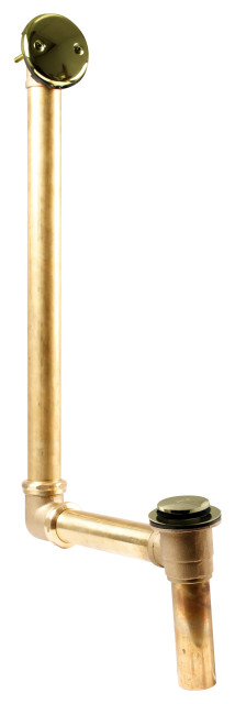 Direct Connect Overflow with Tip-Toe Trim and 2-Hole Overflow Cover ...