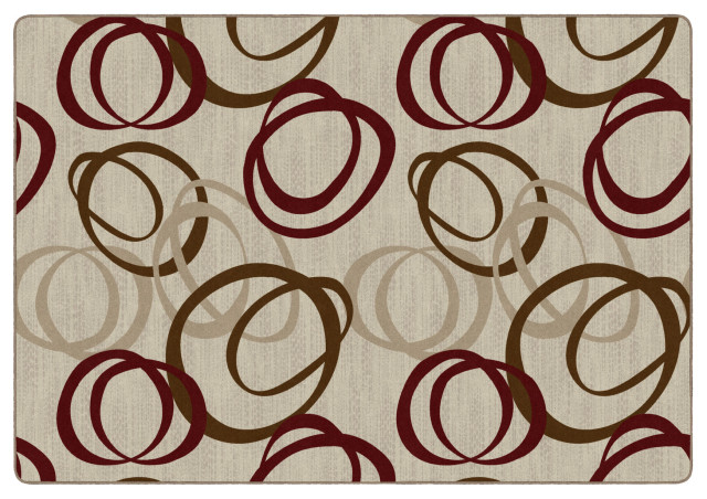 Flagship Carpets FM222-50A 8'4"x12' Duo Pearl Rug, 8'4"x12 ...