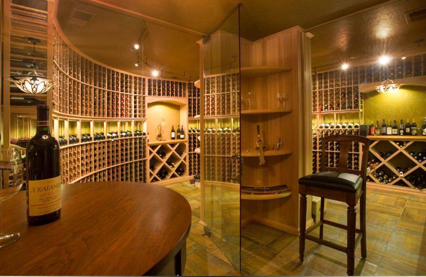 Formal French Country at North Rim - Traditional - Wine Cellar - Other ...