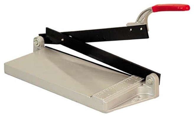 Vinyl Tile Cutter, 12"x12" Capacity - Contemporary - Hand Tools And ...