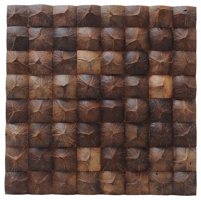 East at Main Grand Canyon Coconut Shell Wall Tile - Tropical - Mosaic ...