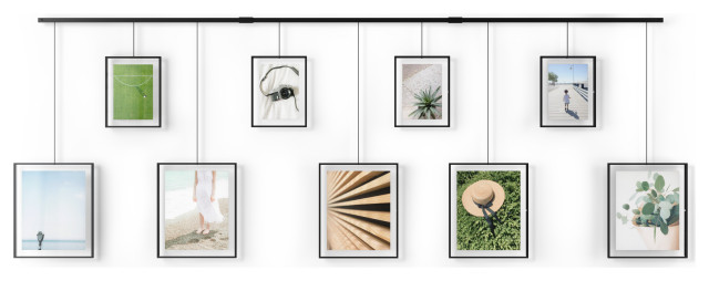 Umbra Exhibit Gallery Frames, Set of 9 - Transitional - Picture Frames ...
