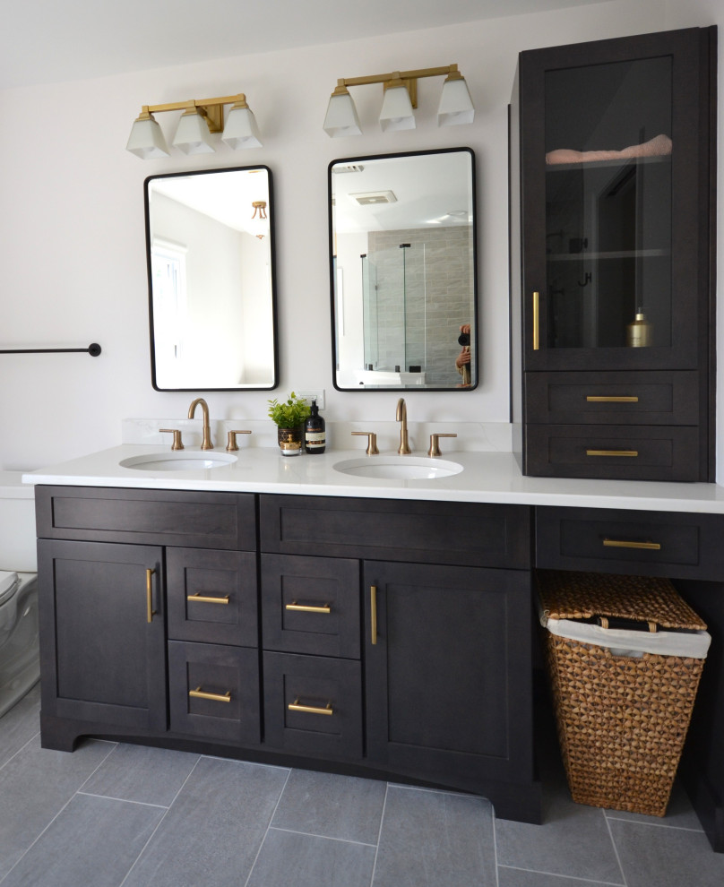 Stunning Bathroom Remodel - Transitional - Bathroom - Philadelphia - by Chester County Kitchen ...