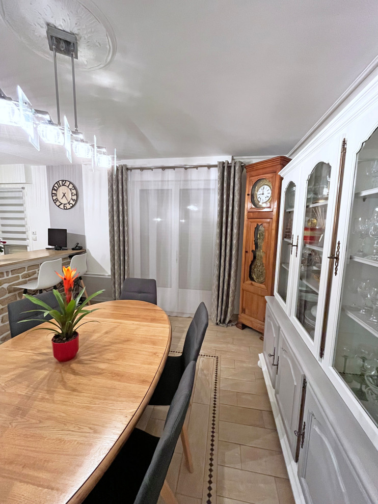 Dourdain - Une déco moderne & un charme de l'ancien - Modern - Dining ...