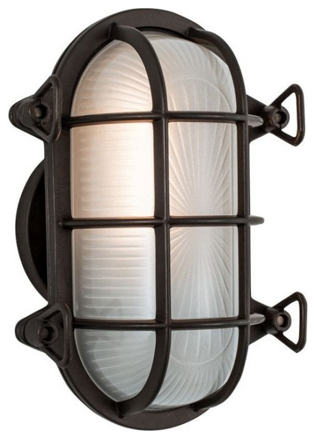 Norwell Lighting 1101-BR-FR Mariner - 1 Light Outdoor Wall Mount In ...