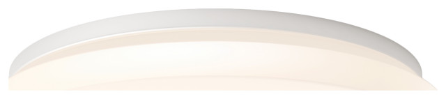 Artika Moonraker III Ceiling Flushmount Light, White - Modern - Flush ...