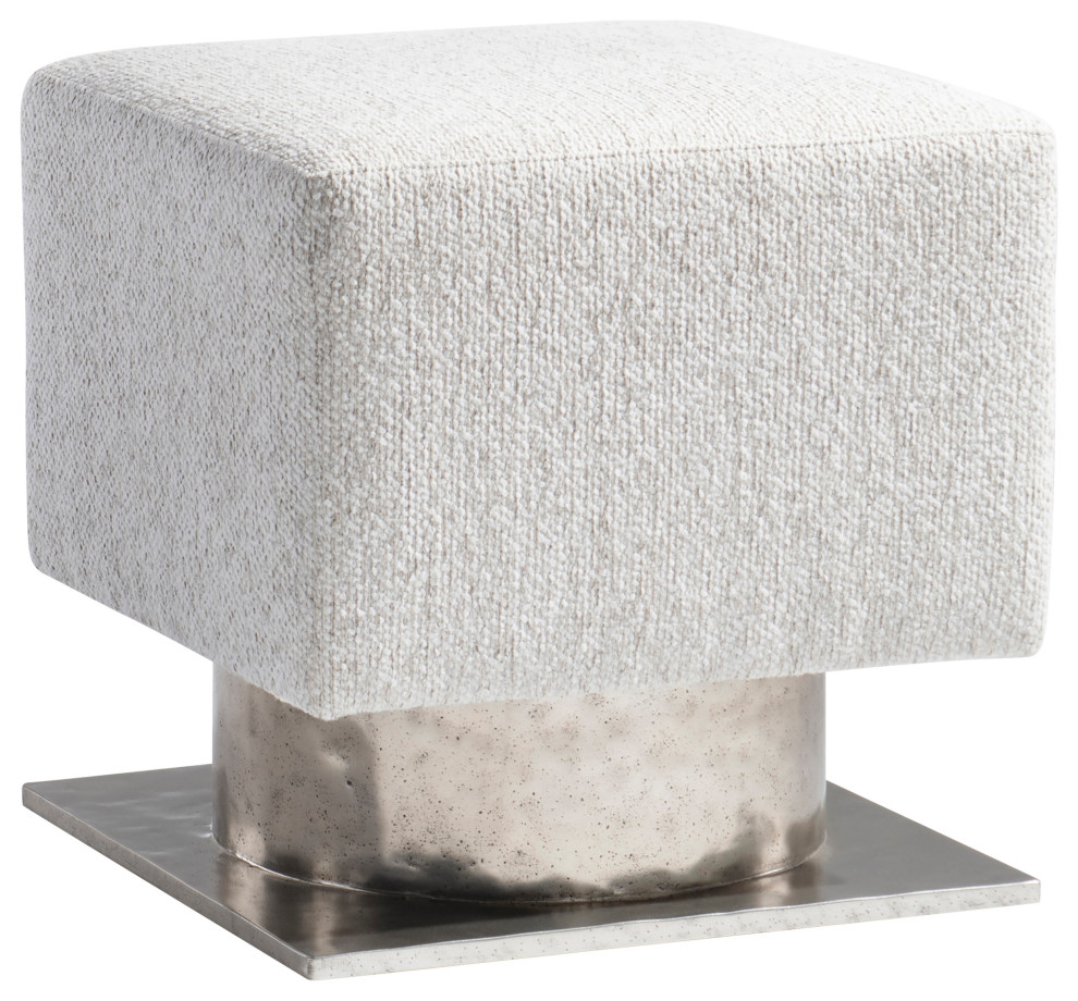 Bernhardt Prado Bench, Bright Graphite Finish, 18"W x 18"D x 18"H ...