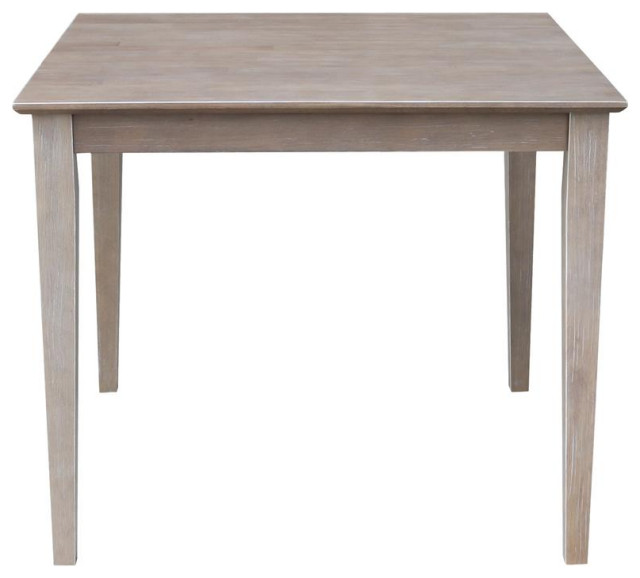 Wood Top Table - Farmhouse - Dining Tables - by Bison Commerce | Houzz