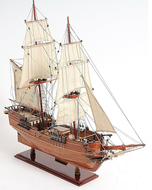 Old Modern Handicrafts T133 Lady Washington Wooden Ship Model - Beach ...