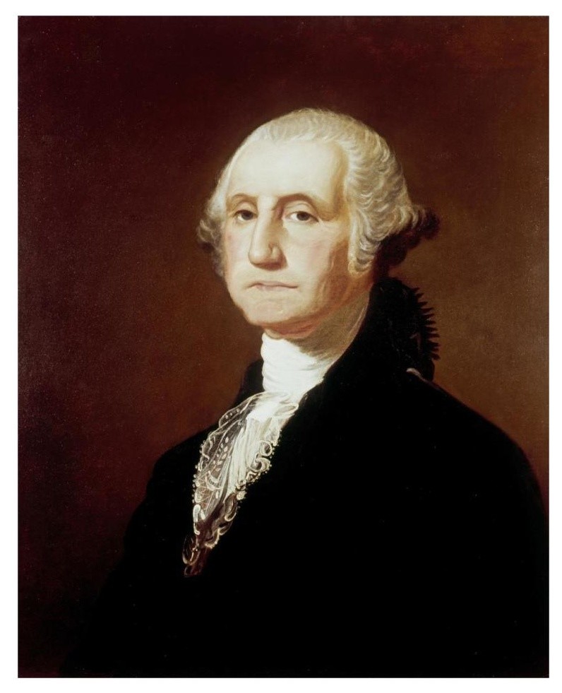 "George Washington" Digital Paper Print by Thomas Sully, 15"x18", 26 ...