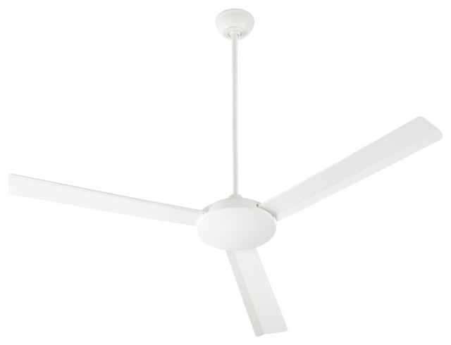 Quorum Aerovon 60" LED Ceiling Fan Studio White - Transitional ...