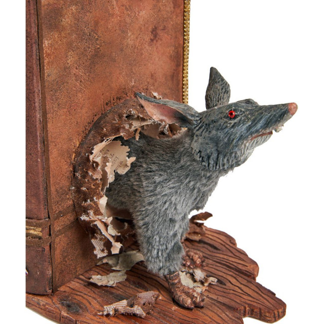Katherine's Collection 2022 Shakesfeare Rat Bookends, 13.5"x5.5"x9.25 ...