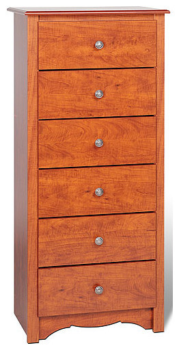Narrow Dresser with Light Cherry Finish - Transitional - Dressers - by ...