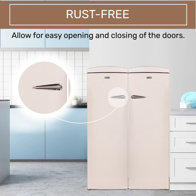 Retro Refrigerator-Freezer Set - Contemporary - Refrigerators - by ...