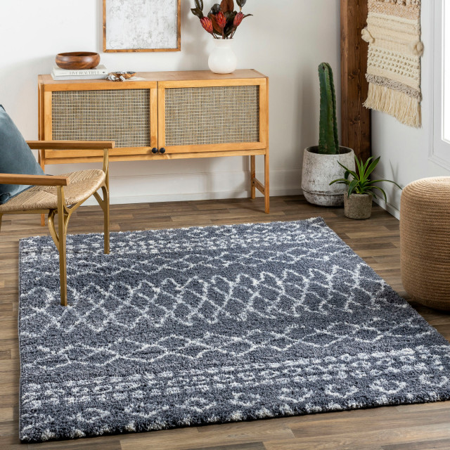 Surya Puffy Shag Pfy-2300 Rug 6'7"x9' - Scandinavian - Area Rugs - by ...