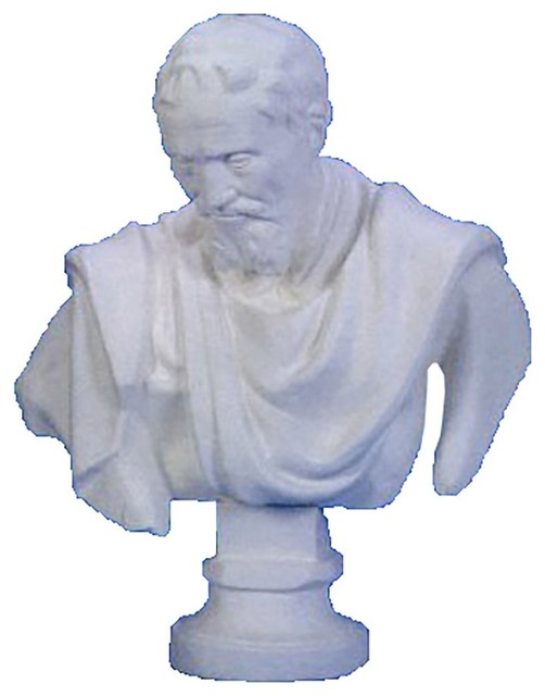 Michelangelo Bust 32, Chest, Busts Greek & Roman - Traditional - Garden ...