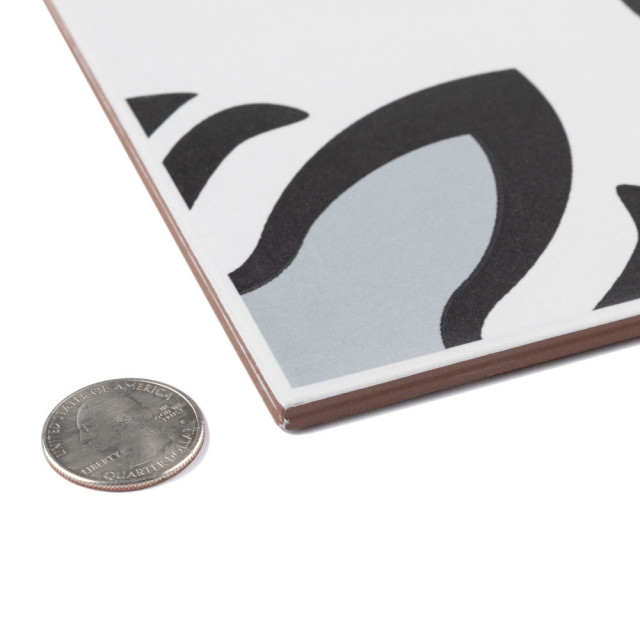 Tierra White Ceramic Floor and Wall Tile - Contemporary - Wall And ...