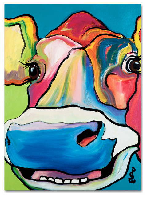 Pat Saunders-White 'Dairy Queen Runner-Up' Canvas Art, 14"x 19 ...