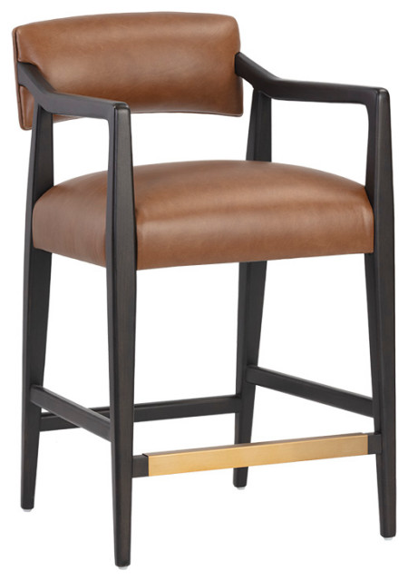 Keagan Counter Stool, Counter Height - Transitional - Bar Stools And ...