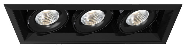 Black LED Recessed, 7.000 - Transitional - Recessed Lighting Kits - by ...