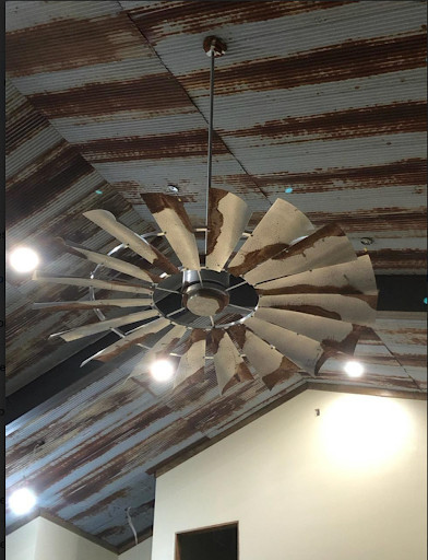 60 Inch Barn Metal Windmill Ceiling Fan, The Patriot Fan - Farmhouse ...