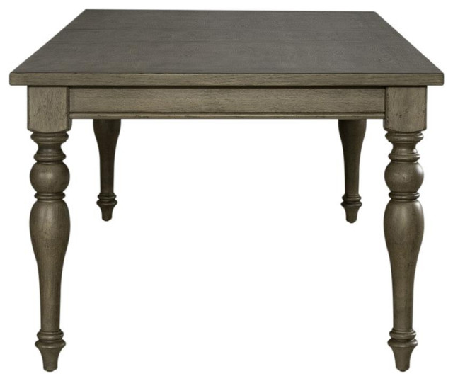 Rectangular Leg Table Traditional Multi - Traditional - Dining Tables ...