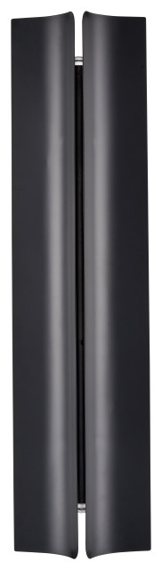 LED Light 5.25 in. Powder Coated Black Outdoor - Modern - Outdoor Wall ...