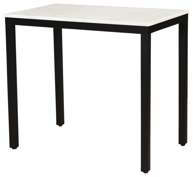 Parson Desk, White Marble - Transitional - Desks And Hutches - by ...