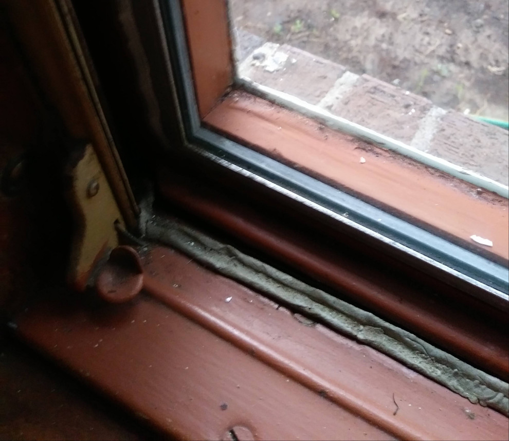 Caulking around interior windows?