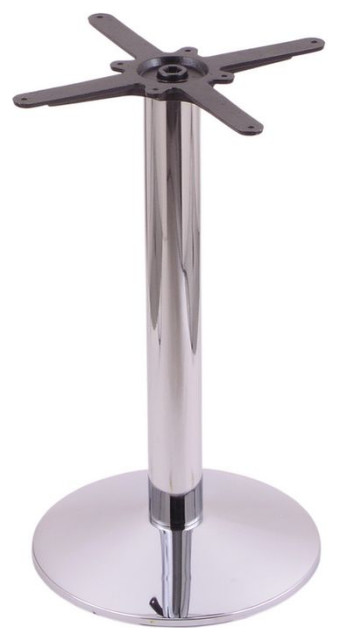 Holland L214 Indiana University 42x28" Pub Table - Chrome ...