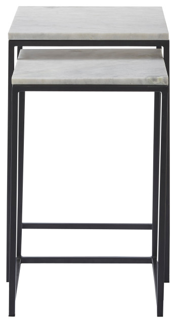 Chalmers Outdoor Nested Tables - Transitional - Outdoor Side Tables ...