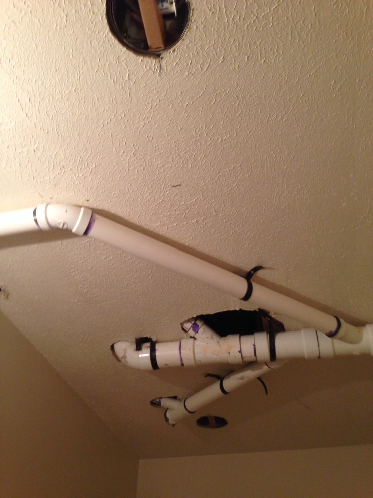 Small bathroom ceiling advice