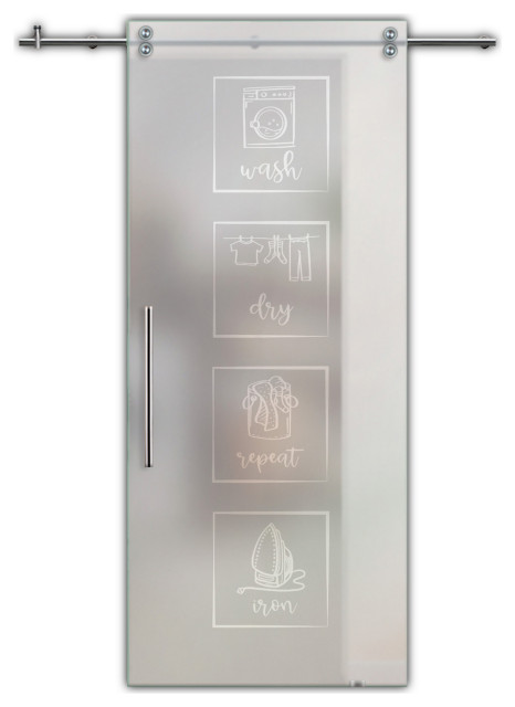 Sliding Glass Door Laundry Sliding Door V2000, 40"x81" - Contemporary ...