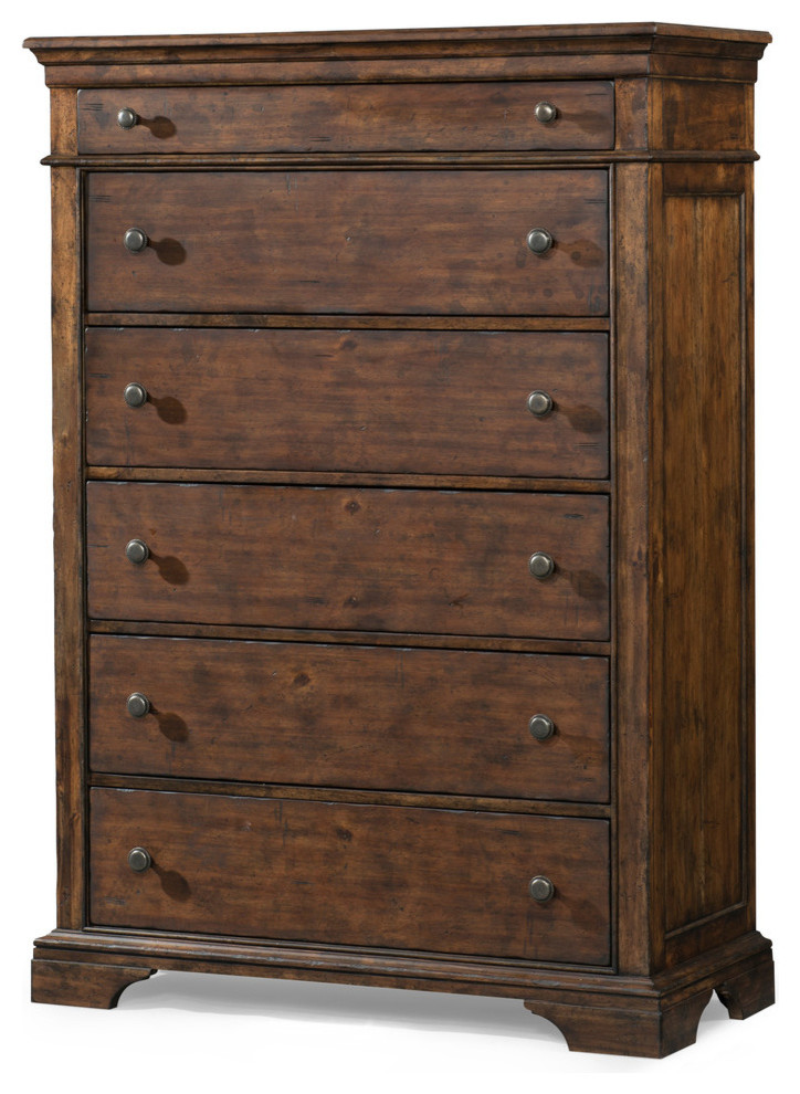 Emma Mason Signature Coco Lee Home Memphis 6-Drawer Chest, Hidden ...