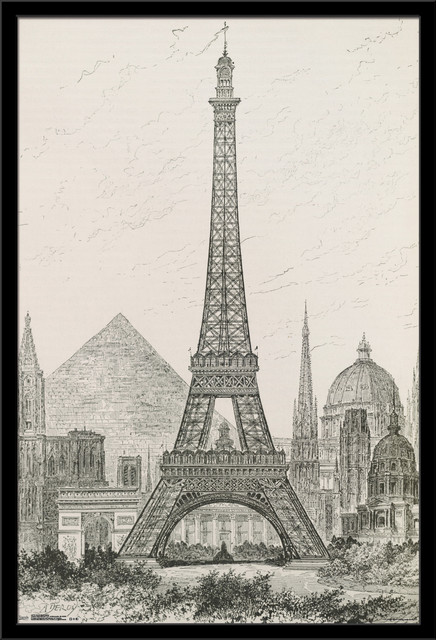 24x36 Monuments Poster, 24.25"x35.75" - Contemporary - Prints And ...