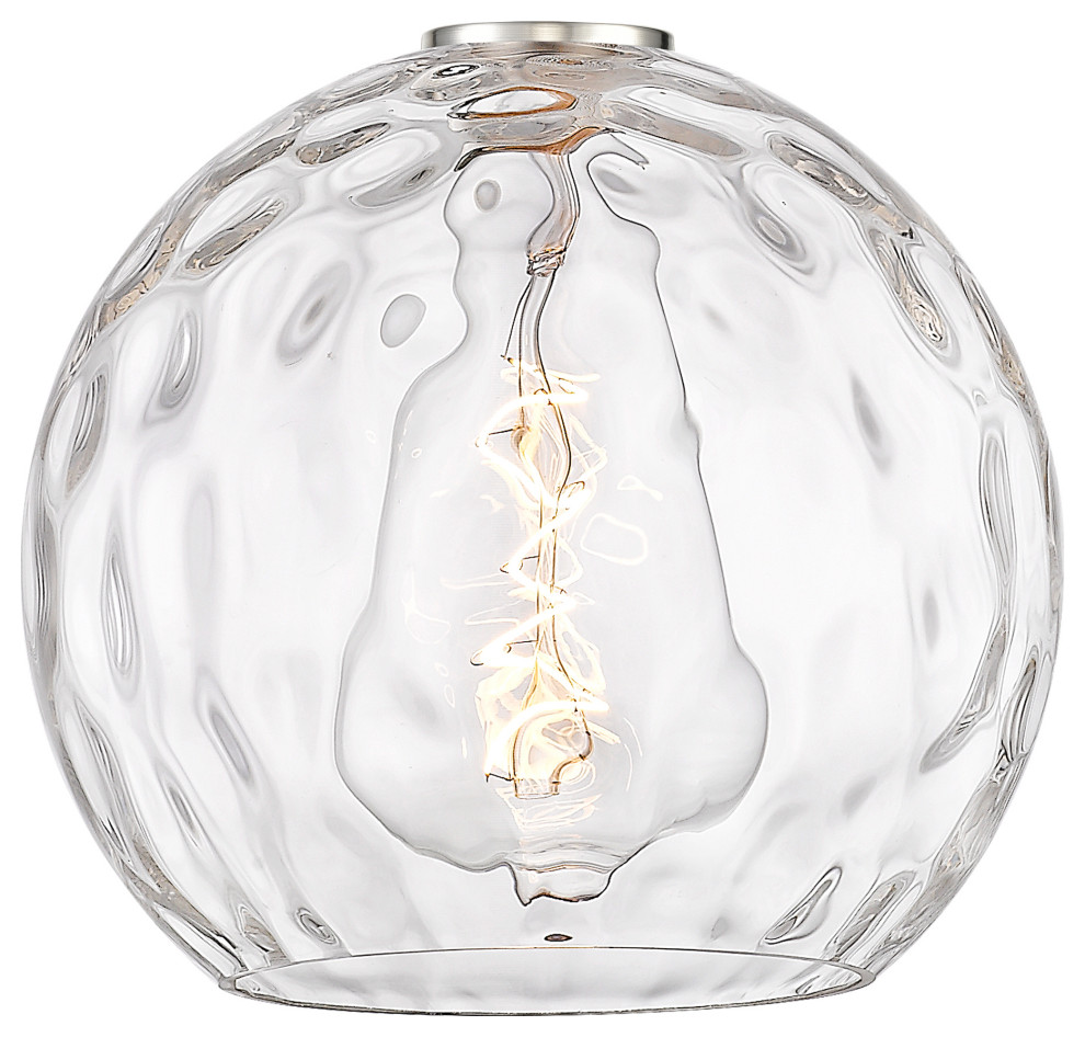 Athens Water Glass 10" Glass Clear Water Glass - Transitional ...