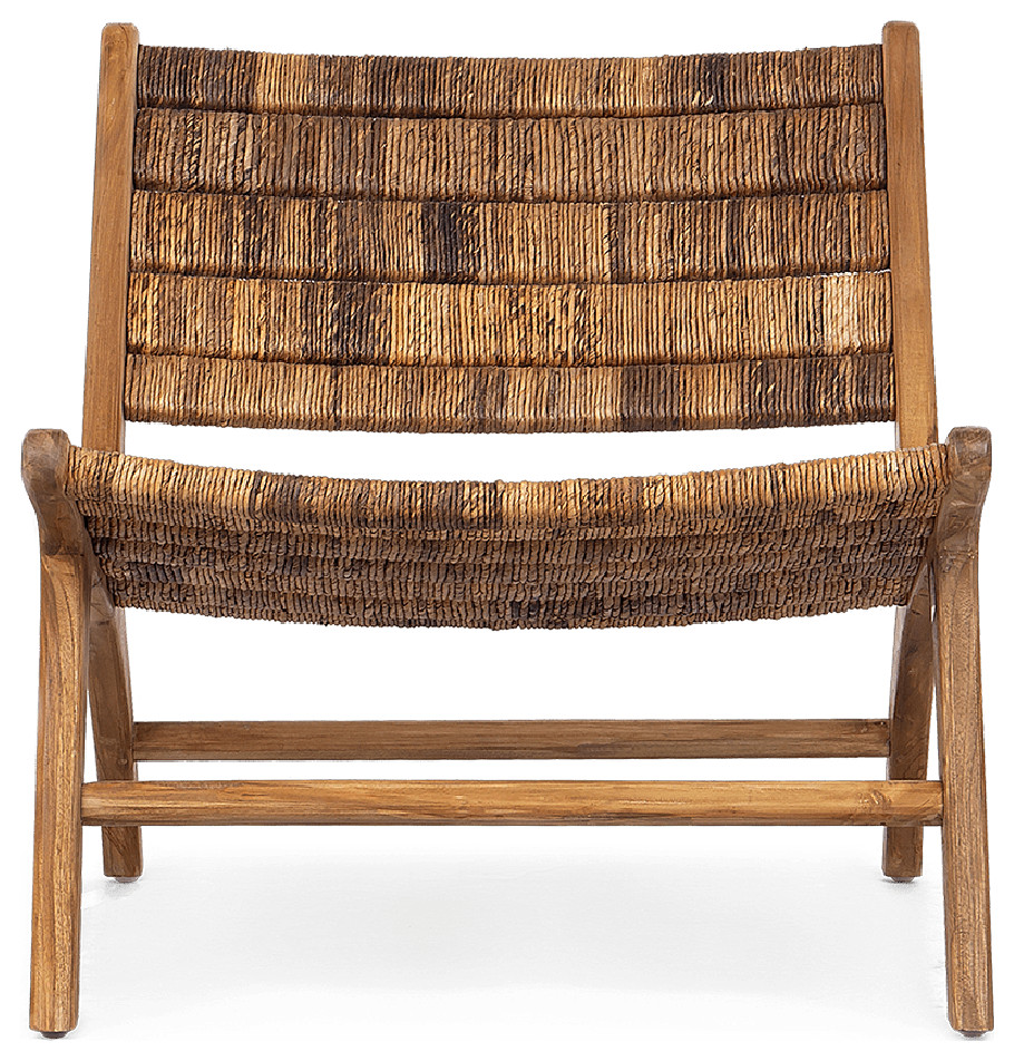 Woven Abaca Reclined Chair | dBodhi Caterpillar Beetle - Tropical ...