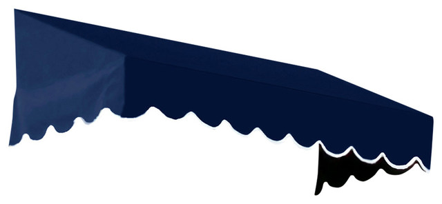 Awntech 10' San Francisco Acrylic Fabric Fixed Awning, 24" x 42 ...