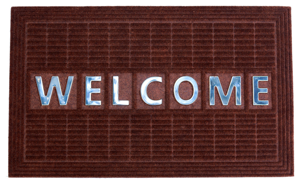 Steel Insert mat - Contemporary - Doormats - by Imports Decor Inc. | Houzz