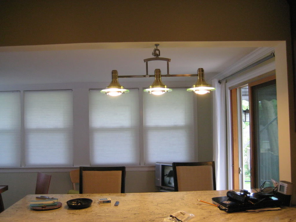 light fixture swagged ... it is what it is!