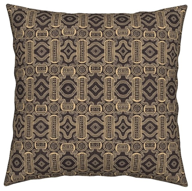 African Afrocentric Africa African Inspired Throw Pillow - Contemporary ...