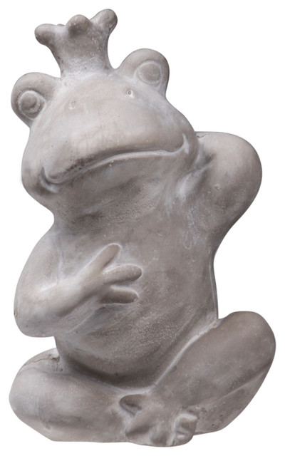 Cement Statue Washed Gray - Eclectic - Garden Statues And Yard Art - by ...