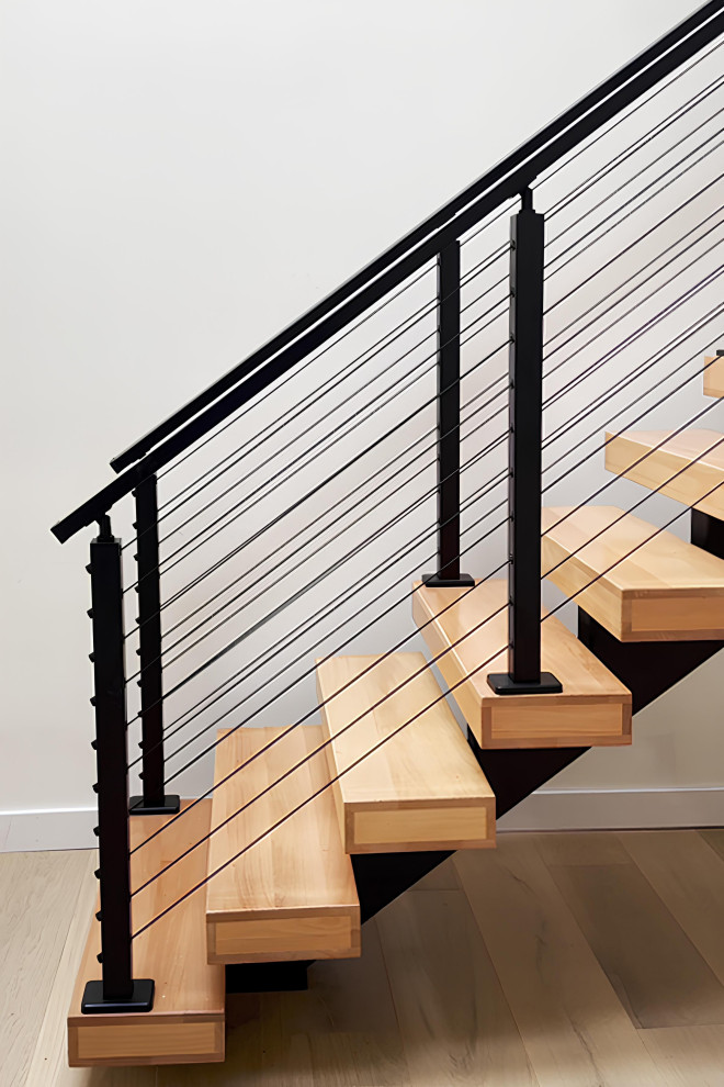 Staircase Transformation: Enhance Your Home Design with Modern Floating ...