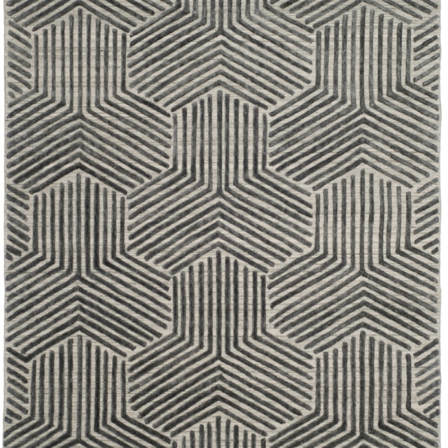 Safavieh Mirage Mir351a Handmade Light Grey /Charcoal Rug, 6' x 9 ...