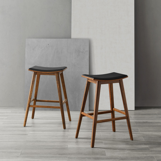 Terra Counter Height Stool, Exotic - Midcentury - Bar Stools And ...