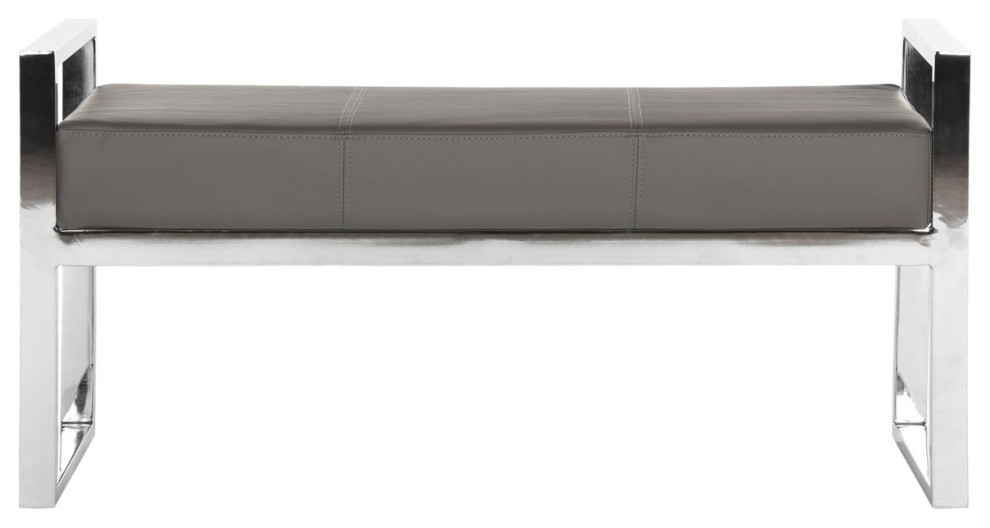 Mattie Bench Grey - Contemporary - Upholstered Benches - by Love Sofa ...