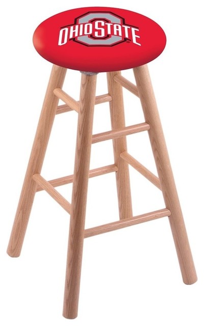 Ohio State Bar Stool, Natural - Contemporary - Bar Stools And Counter ...