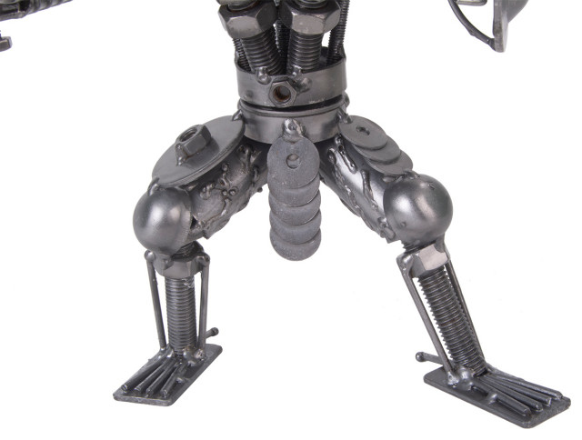 Metal Predator With Shield and Sword - Industrial - Decorative Objects ...
